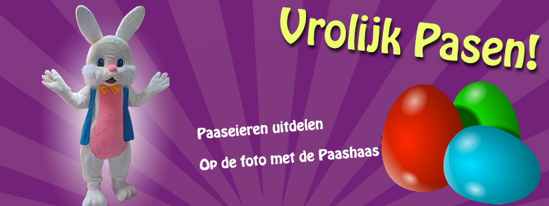 Paashazen delen paaseitjes uit - Clown Zassie Entertainment ...
